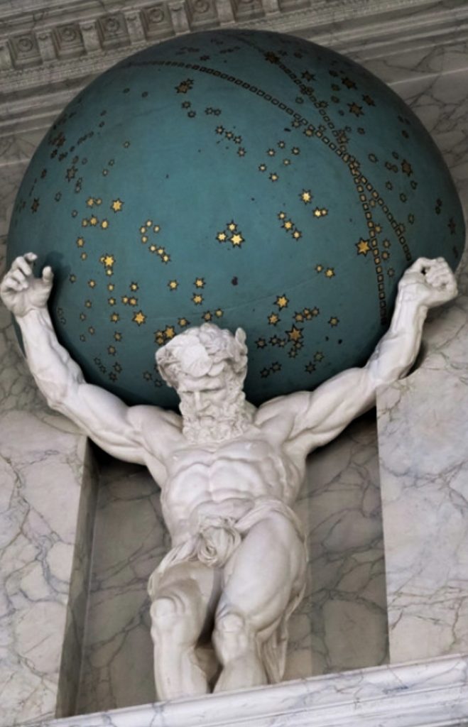 Statue of Atlas - Academia Aesthetics