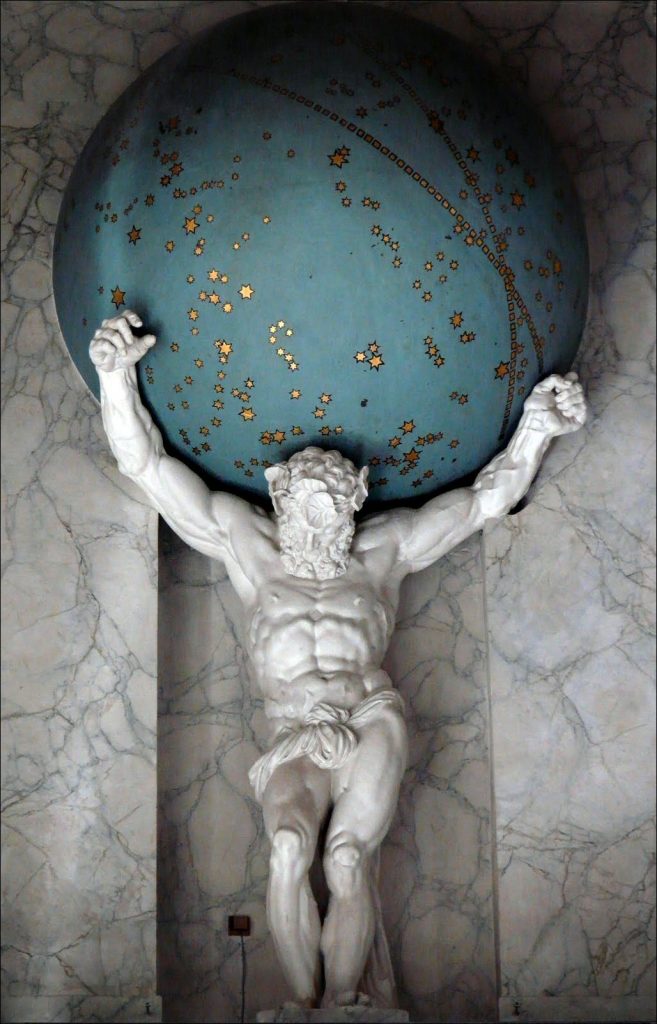 Statue of Atlas - Academia Aesthetics